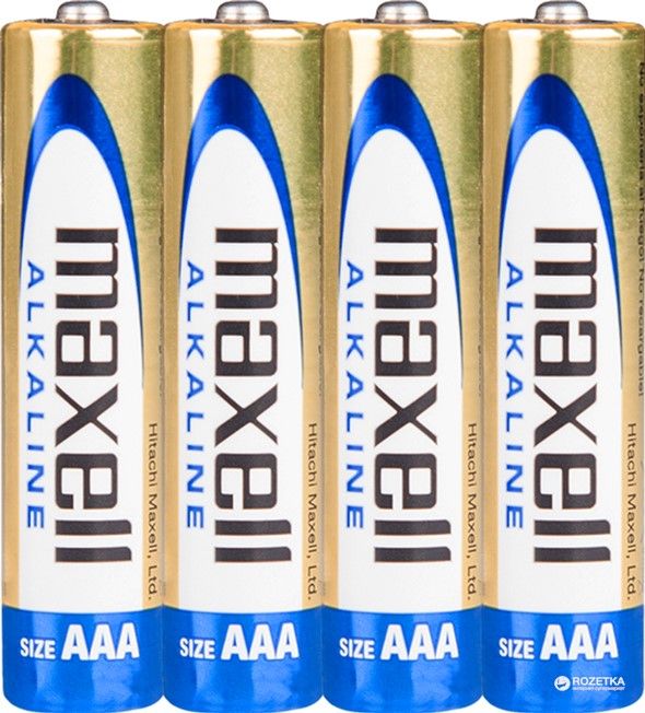 Батарейка Maxell AAA R03 4шт Цена упаковки. купить в Киеве и Украине